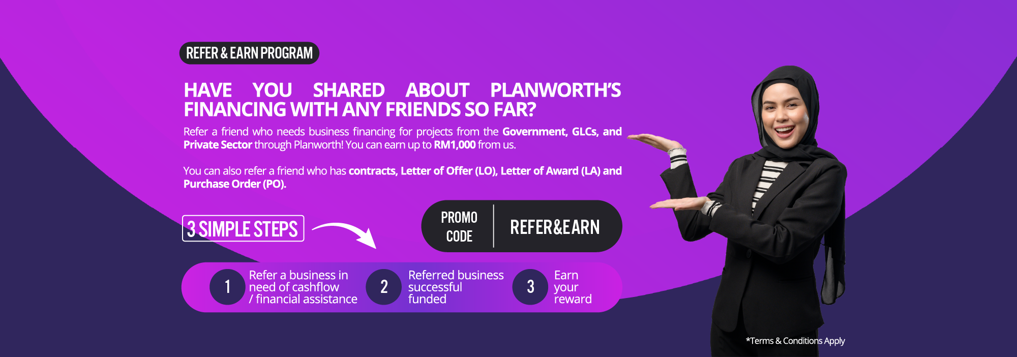 Refer & Earn Program - Planworth